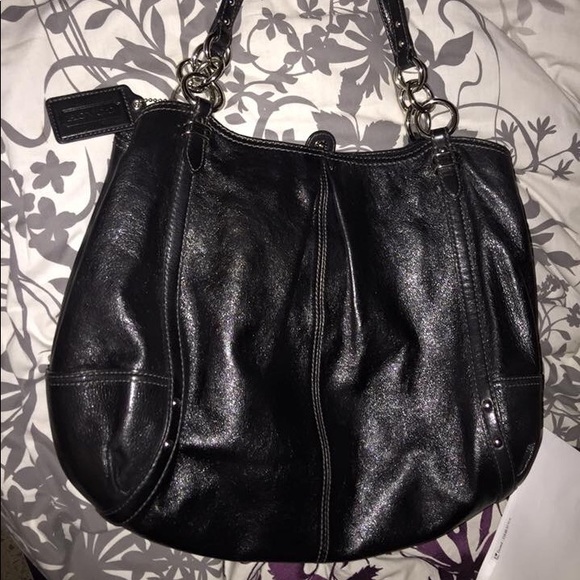 Coach | Bags | Coach Alexandra Black Leather | Poshmark